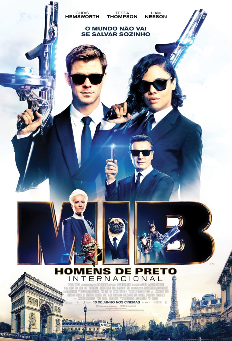 Trailer e pôster de Homens de Preto: MIB Internacional! – Fala, Animal!