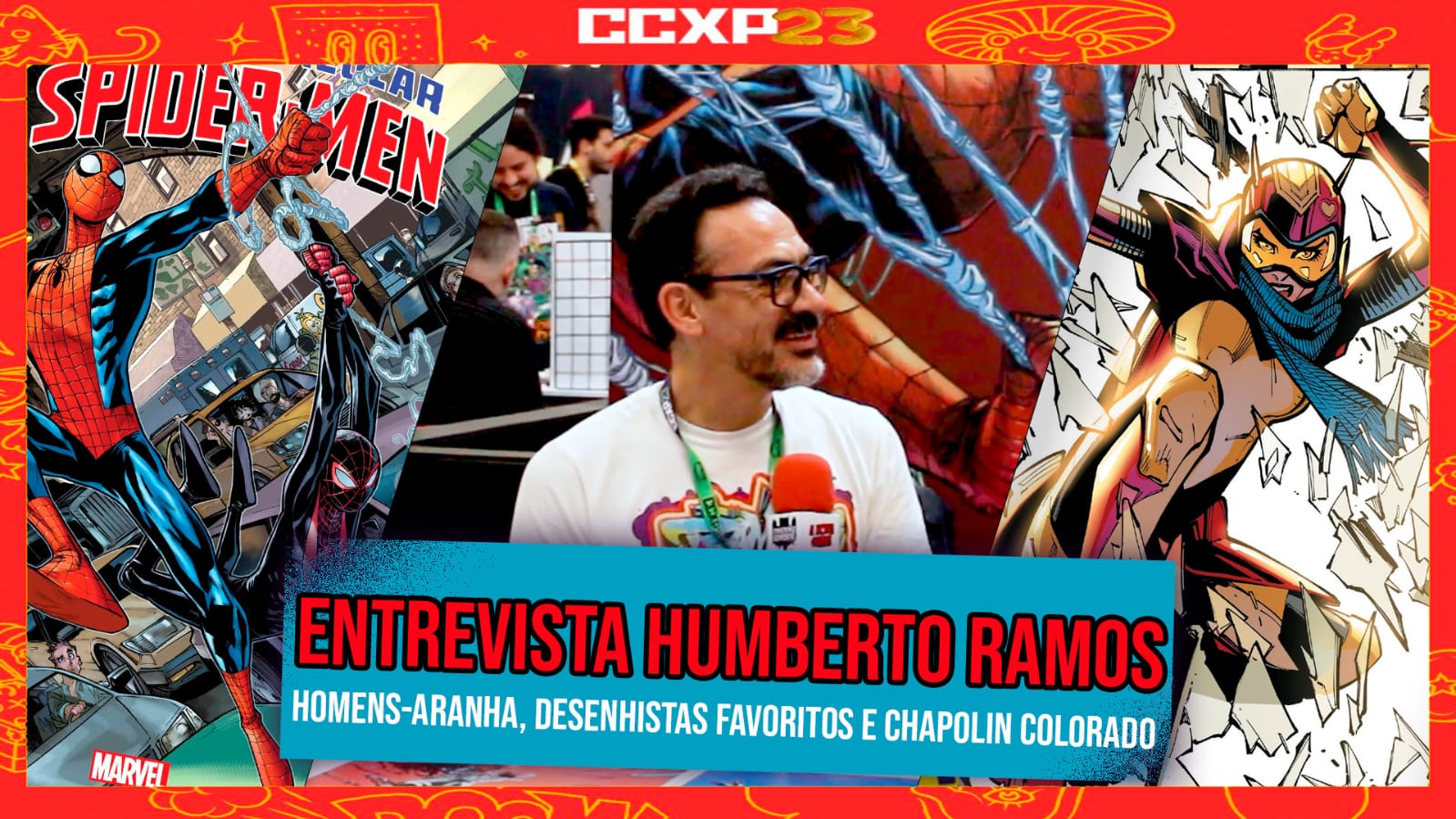 CCXP 23: entrevistamos Humberto Ramos! – Fala, Animal!
